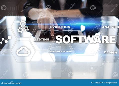Software Development Data Digital Programs System Technology Concept
