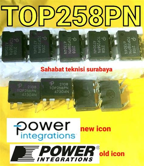 Top258pn Top 258 Pn Ic Pwm Ic Power Supply Lazada Indonesia