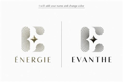 Celestial Logo Design Custom Logo Design Sun Logo Minimal Logo Elegant Logo Line Logo
