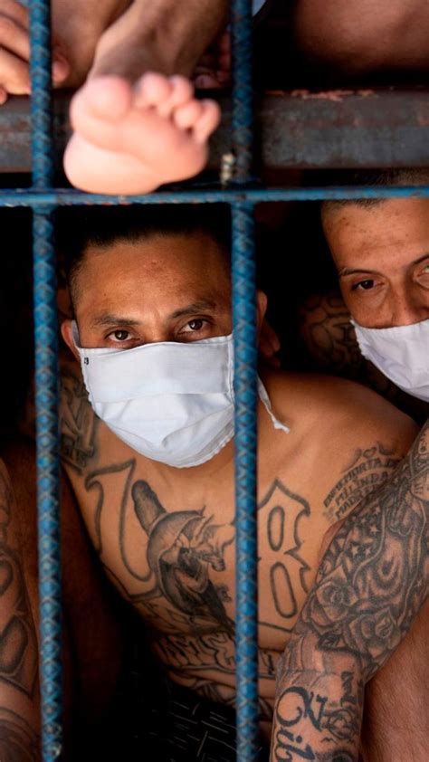 En Fotos Así Están Detenidos Los Pandilleros Más Peligrosos De El Salvador