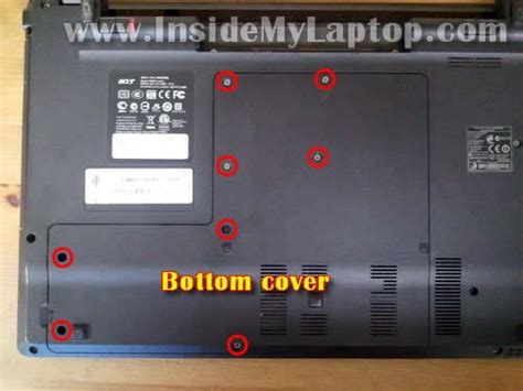 How To Take Apart Acer Aspire T Inside My Laptop