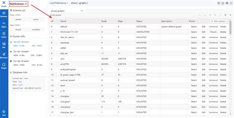 图集 Ultipa Manager Ultipa Graph