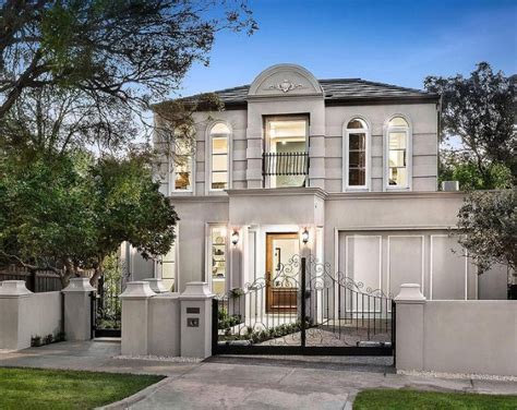 Grey Stucco Exterior Home Designs