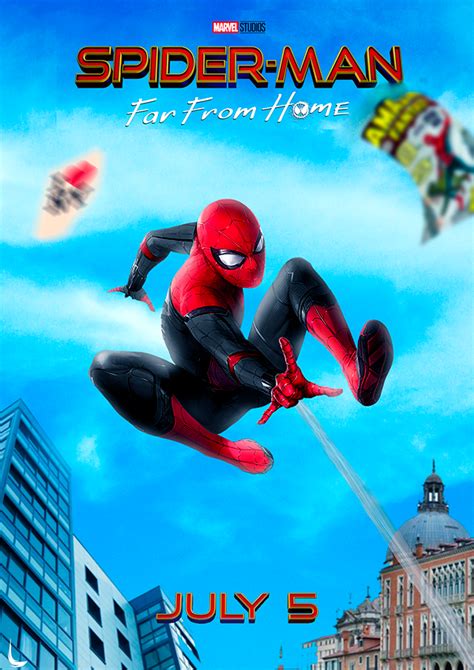 Poster Spider Man Far From Home On Behance
