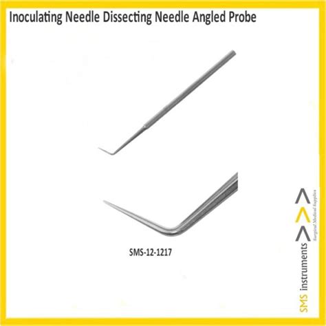 Dissecting Needle Angled Probe Dissection Postmortem Instruments