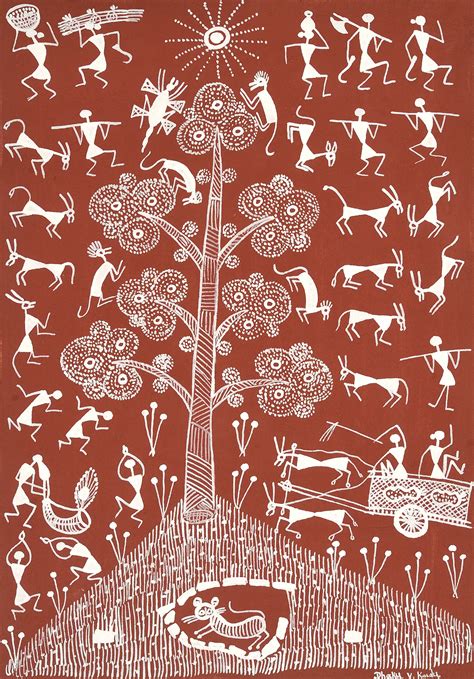 Tree Of Life Exotic India Art
