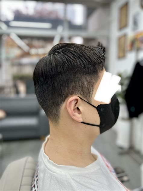 부천 신중동역 남자 미용실 드레이크바버샵 아이비리그컷 다운펌 네이버 블로그