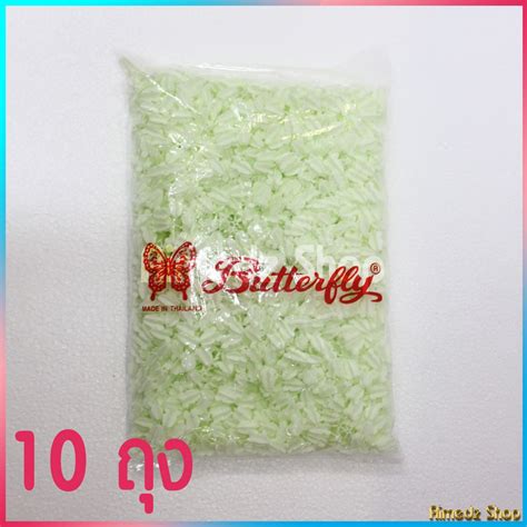 ดอกรัก ดอกรักปลอม ดอกรักพลาสติก สีขาวอมเขียว ดอกรักเกรด A หลากยี่ห้อ 10