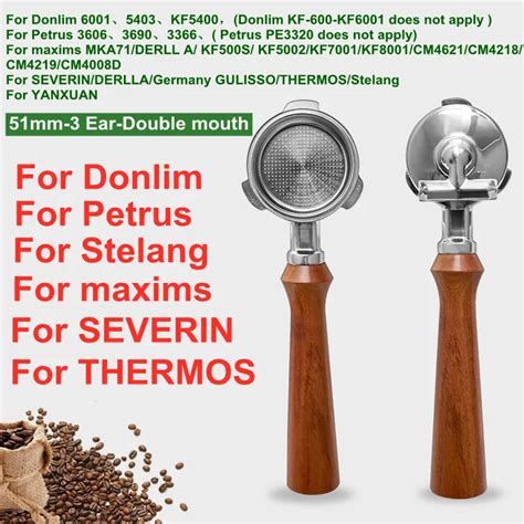 Mm Auslauf Ohren Edelstahl Kaffee Sieb Tr Ger Filter Halter F R