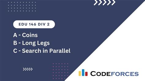 Codeforces Educational Round 146 Div 2 A B C Video Editorial C