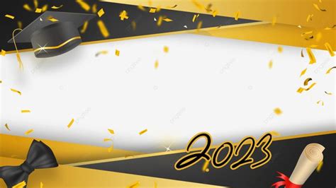 Graduation Season 2023 Textured Border Celebration Graduation Season