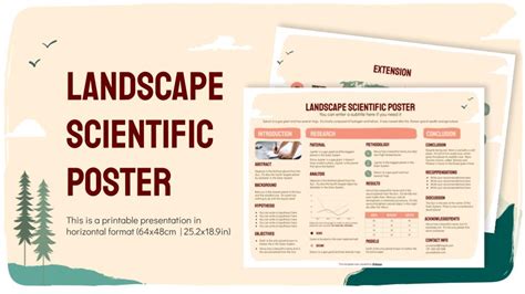 Scientific Poster Template Powerpoint Landscape At Shirley Manley Blog