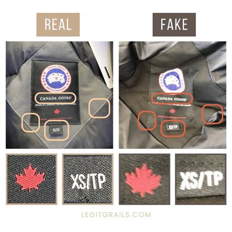 How To Spot Real Vs Fake Canada Goose Jacket Legitgrails