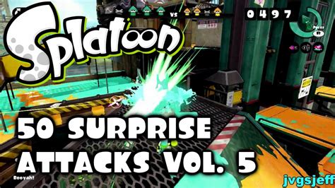 Splatoon 50 Surprise Attacks Vol 5 Youtube