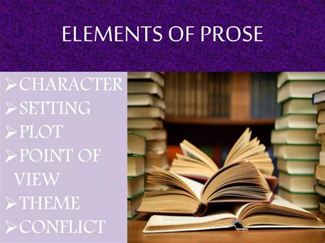 Elements Of Prose Pptx