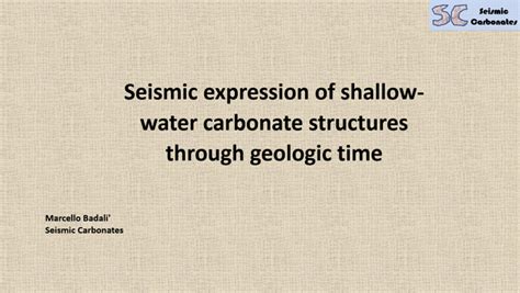 Research Seismic Carbonates Independent Consultant