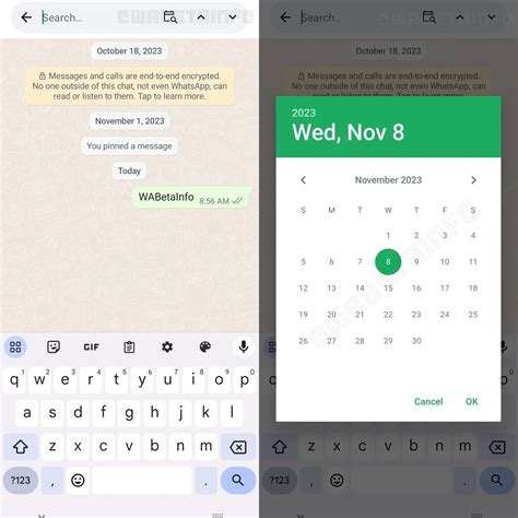 Funci N De Whatsapp Permite Buscar Mensajes Por Fecha Infobae