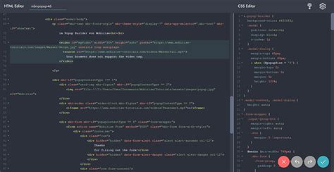 Video Popup Mit MP4 Video