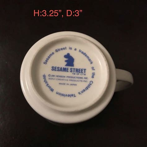 Sesame Street Cookie Monster Mug Hobbies And Toys Collectibles