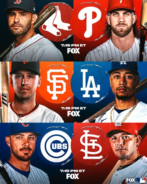 FOX Sports MLB On Twitter Baseball Night In America TONIGHT On