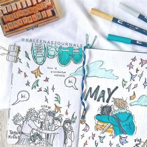 Heartstopper Sketchbook Art By In Instagram Kaleenasjournals En 2022