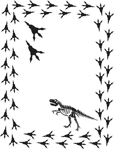 T Rex Footprint Illustrations Royalty Free Vector Graphics And Clip Art