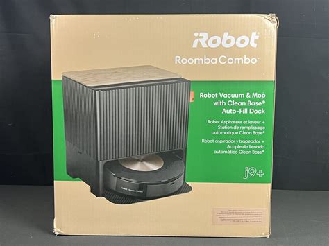 Irobot Roomba Combo J9 Self Emptying Auto Fill Robot Vacuum And Mop New
