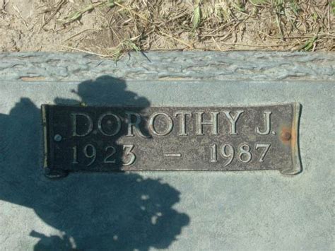 Dorothy Josephine Jacobs Dreiling 1923 1987 Find A Grave Memorial