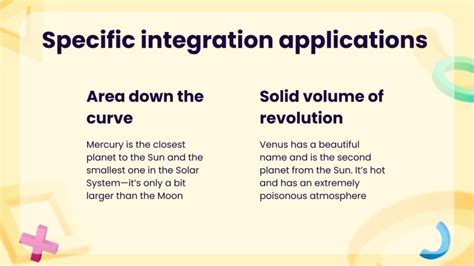 Calculus Applications Of Integration Google Slides PPT