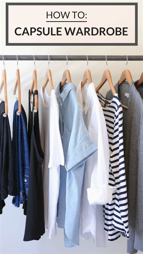 Learn How To Create A Capsule Wardrobe Using The 5 Step Visual Guide