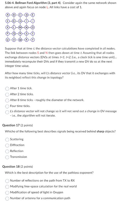 Bellman Ford Algorithm Part Consider Chegg