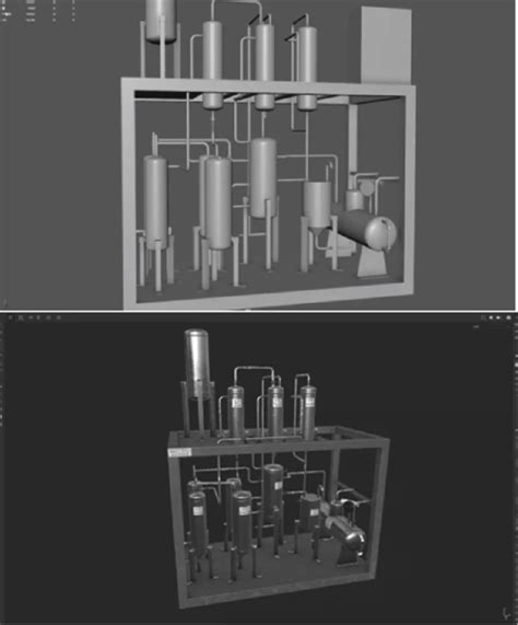 Comparison Of Baking Effect Between Basic Model And Map Download Scientific Diagram