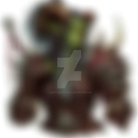 Adoptable Orc Female Character Art 6 By Adoptablesaicraft On Deviantart