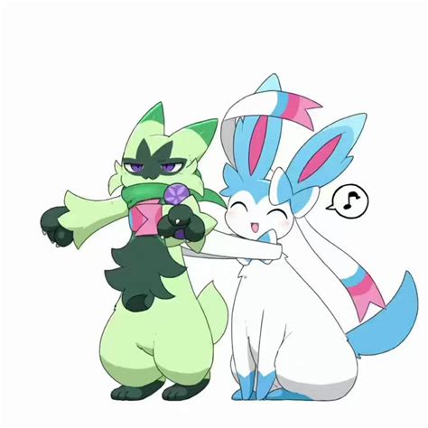 Diana Forever Sleepy on Twitter RT tontaro ニンフィアに絡まれた
