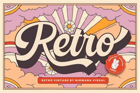 25 best groovy 70s fonts free and pro shack design
