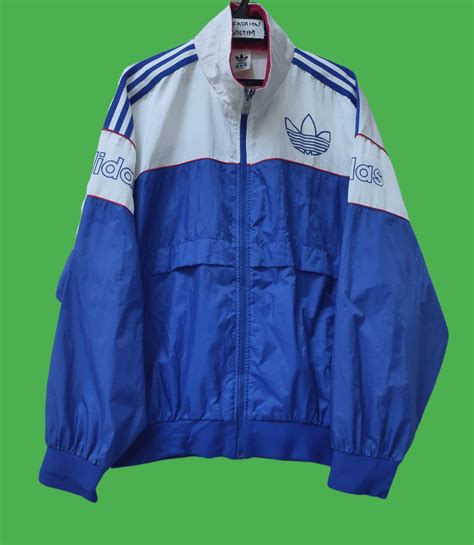 Adidas Crazy Vintage 90s Adidas Trefoil Descente Windbreaker Jacket