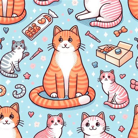 Premium Photo Cat Patterns
