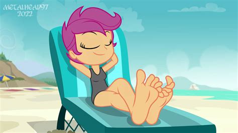 Scootaloo Feet By Stevenracecars On Deviantart