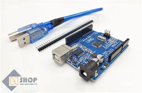 Arduino UNO R SMD chip dán kèm cáp Nshop