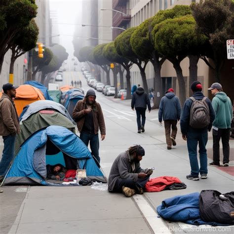 Homelessness Bay Area Prompts Stable Diffusion Online