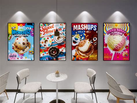 Backlit Led Frames With Ultra Thin Profiles Light Box Hanging On The