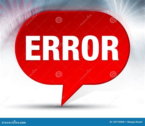 error red bubble background stock illustration illustration of error