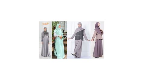 Model Gamis Remaja Terbaru 2025 Simple And Elegan Artikel Tips Belanja