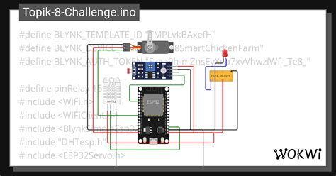 Topik Challenge Ino Wokwi ESP STM Arduino Simulator