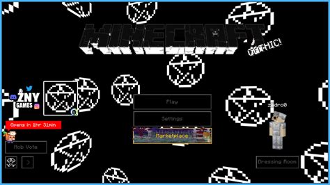 Gothic [gui Pack] Minecraft Bedrock Addons Curseforge