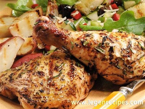 Grilled Lemon Rosemary Chicken Legendary Recipes