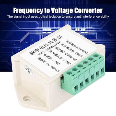 Módulo Convertidor De Voltaje De Frecuencia 0~200 Hz Módulo De Voltaje