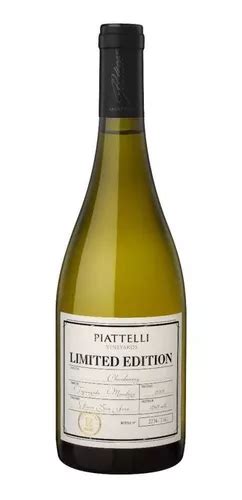 Vino Piattelli Limited Edition Chardonnay Mendoza 750ml MercadoLibre
