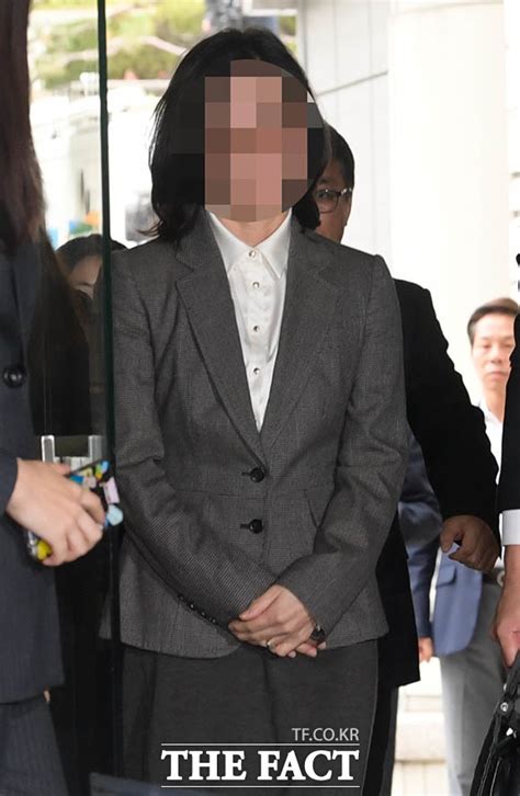 Tf포토 영장실질심사 출석하는 정경심 교수 포토 기사 더팩트