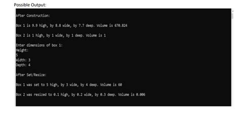 Solved Introduction To Classes This Is Done In C You Chegg